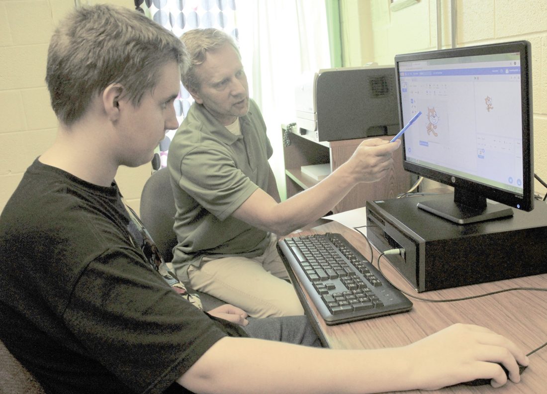 Students at the School of Bright Promise being introduced to the world ...